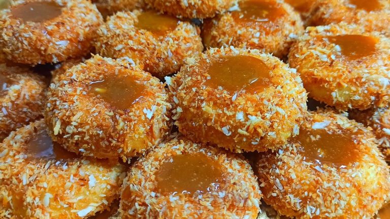 Gâteaux Noix de Coco Doré aux Caramel Aïd Ramadan 2025 de Cuisine ...